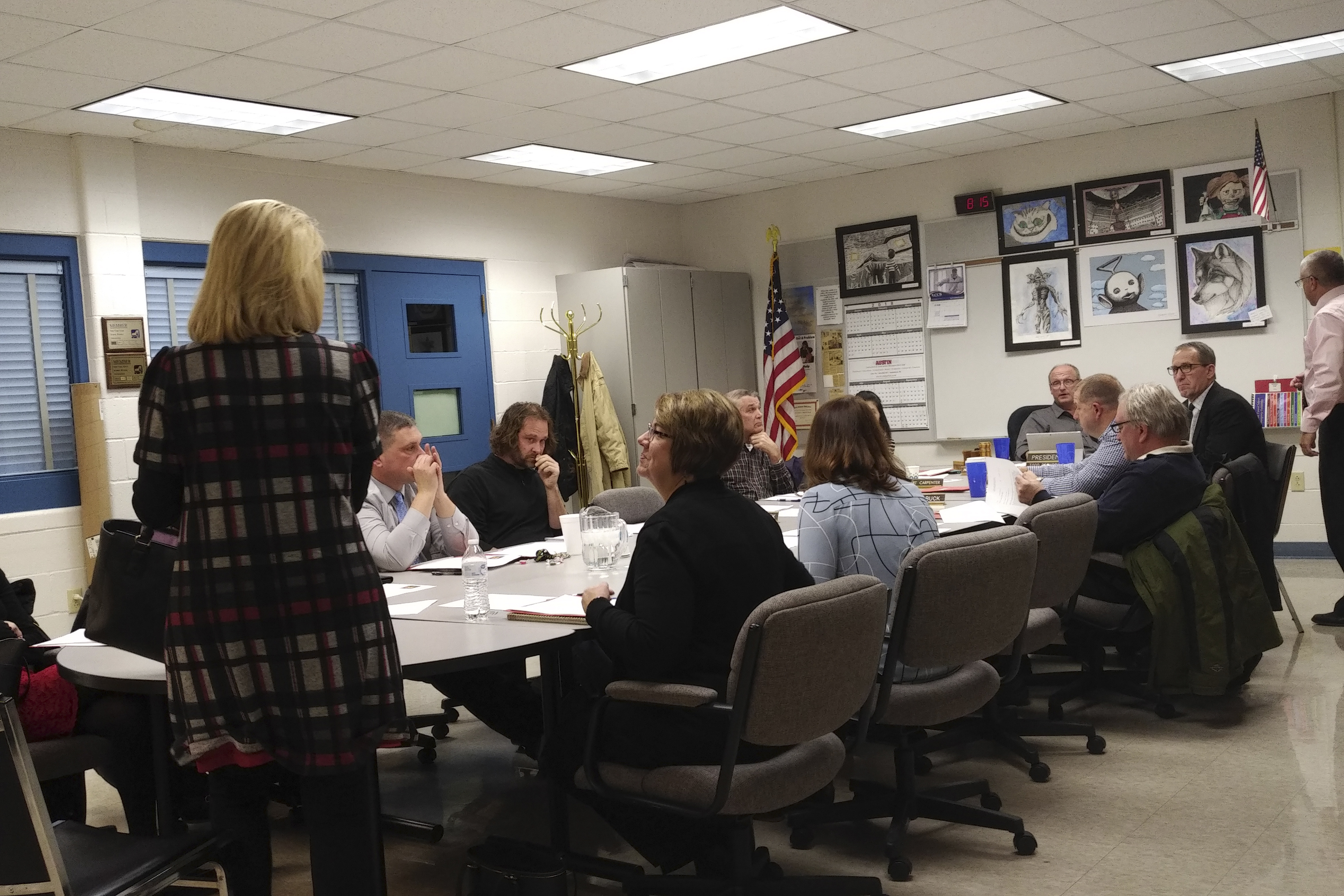 Falconer School Board Meets Candidates | News, Sports, Jobs - Post Journal